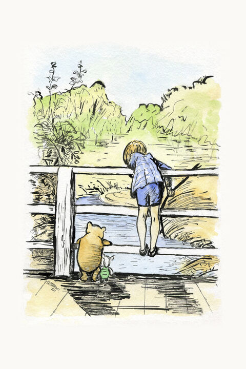 Pooh Sticks Bridge - Bronze Water Feature | Shop | Robert James Workshop