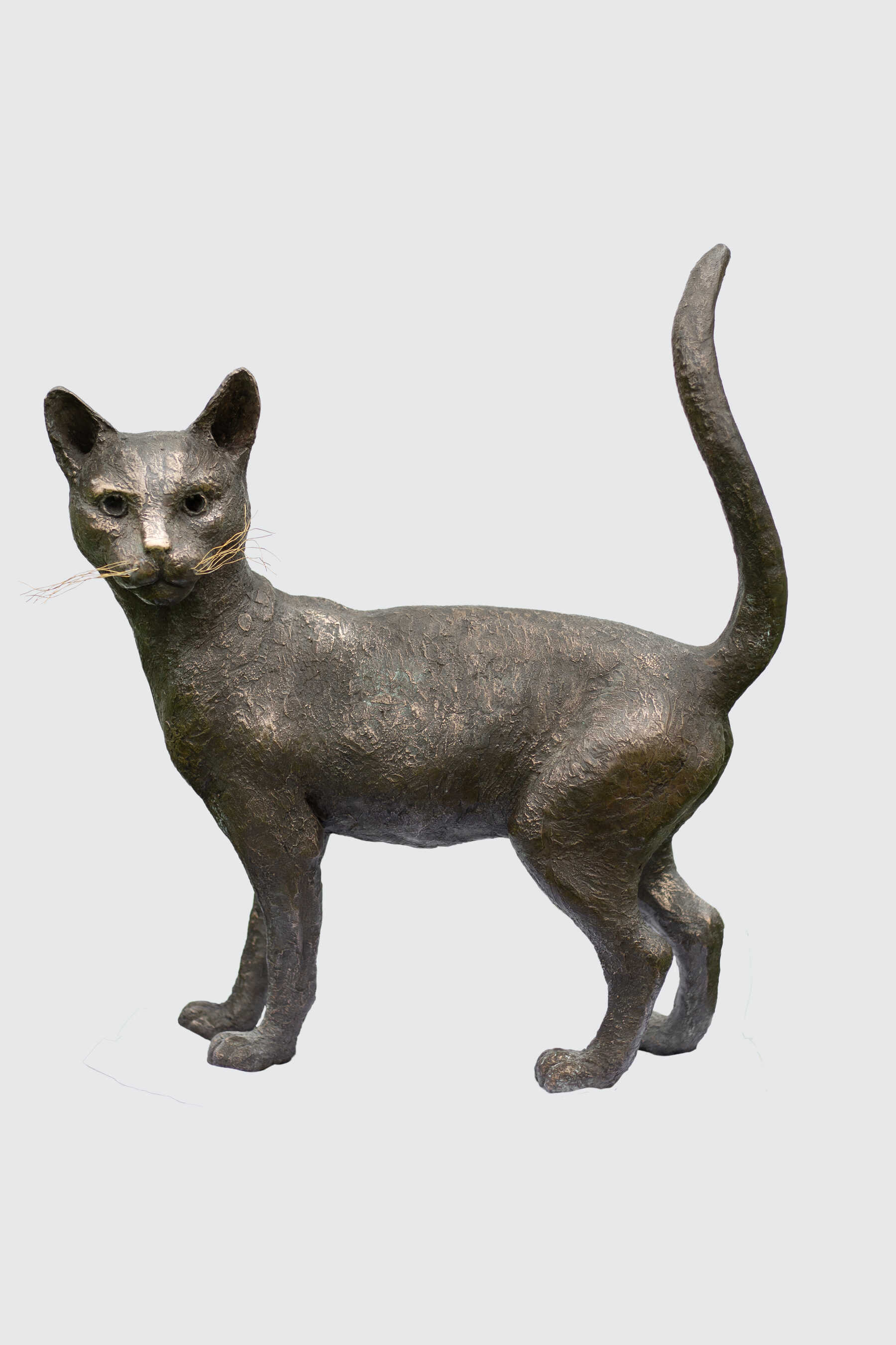 The Manet Cat - Bronze Garden Sculpture | Shop | Robert James Workshop