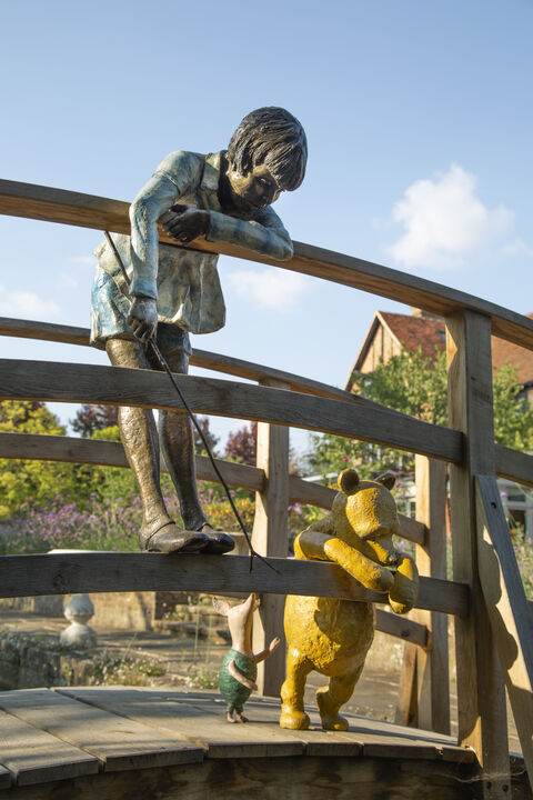 Pooh Sticks Bridge - Bronze Water Feature | Shop | Robert James Workshop