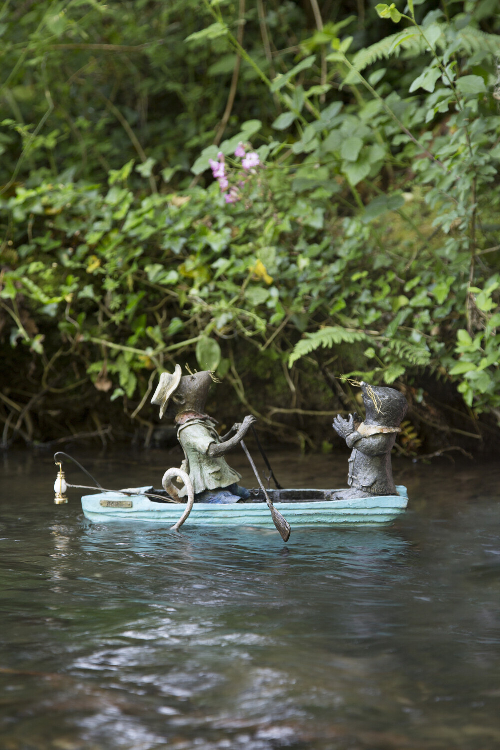 Ratty & Mole - Bronze Garden Water Feature | Shop | Robert James Workshop