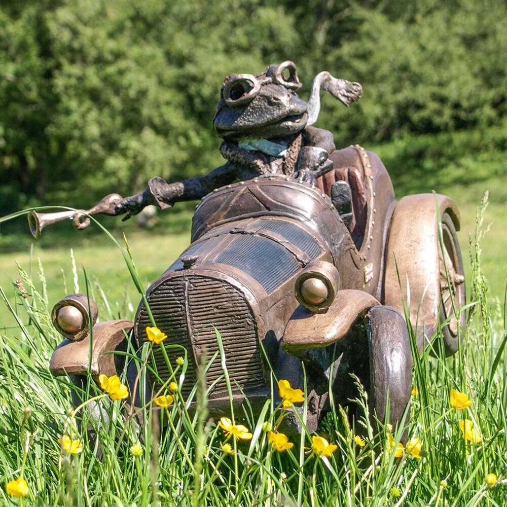 Toad of Toad Hall - Bronze Garden Sculpture | Shop | Robert James Workshop